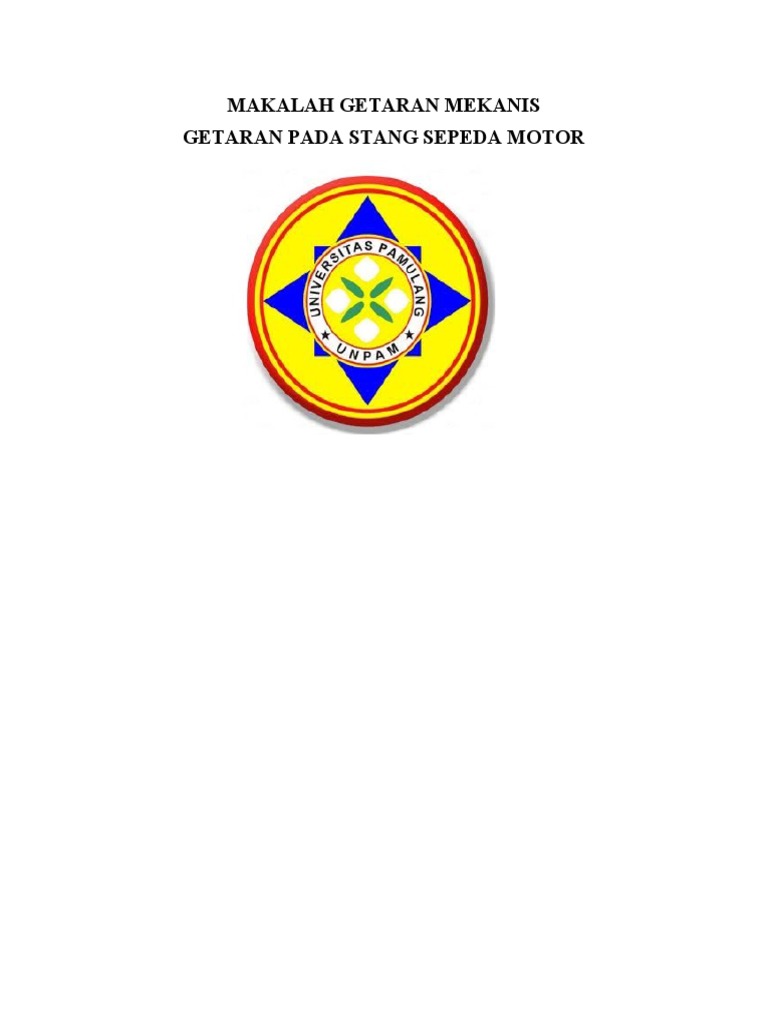 Makalah Getaran Mekanis | PDF