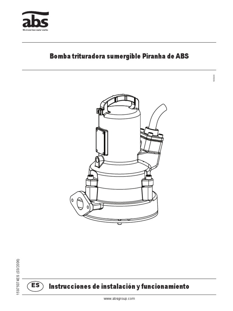 INSTALACION DE BOMBAS SUMERGIBLES | Bomba | Máquinas