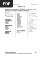 Eiken Pre-2 Vocabulary and Example Sentences | PDF | Communication ...