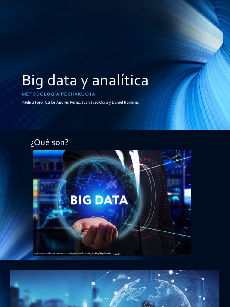 Big Data y Analítica 2 | PDF