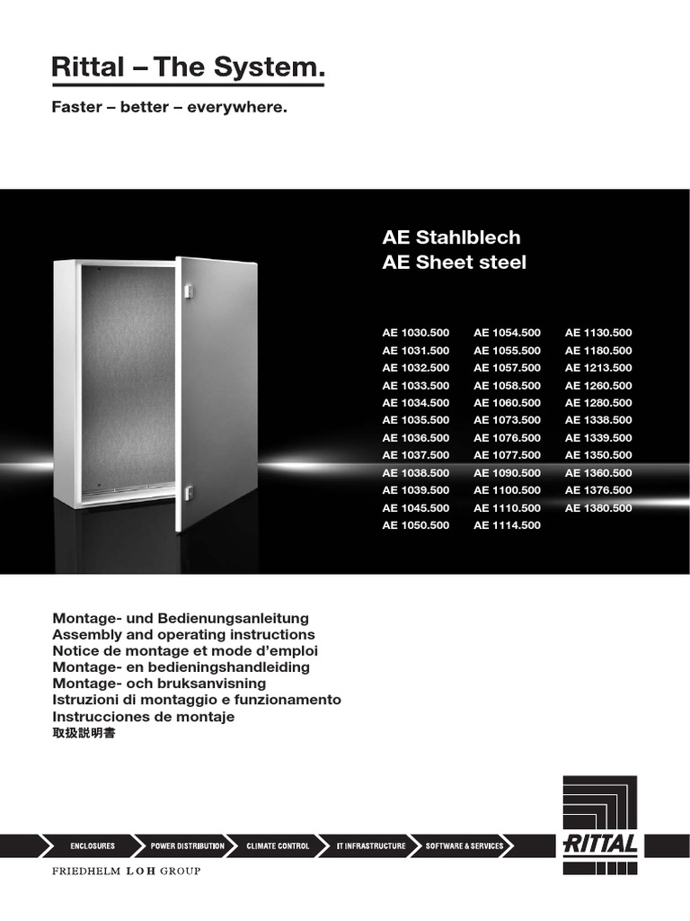 Armarios AE RITTAL | PDF | Building Engineering | Nature