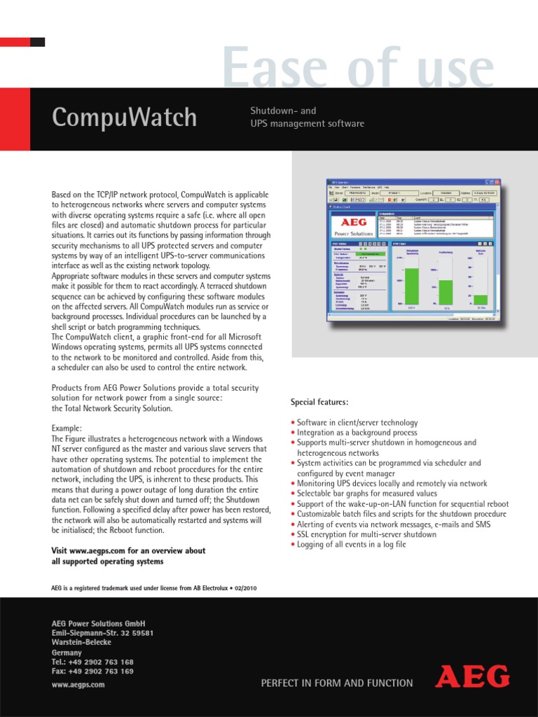 FLY CompuWatch EN | PDF | Computer Network | Operating System