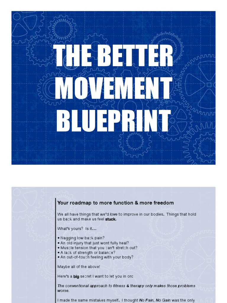 Better+Movement+Blueprint Compressed | PDF | Foot | Musculoskeletal System