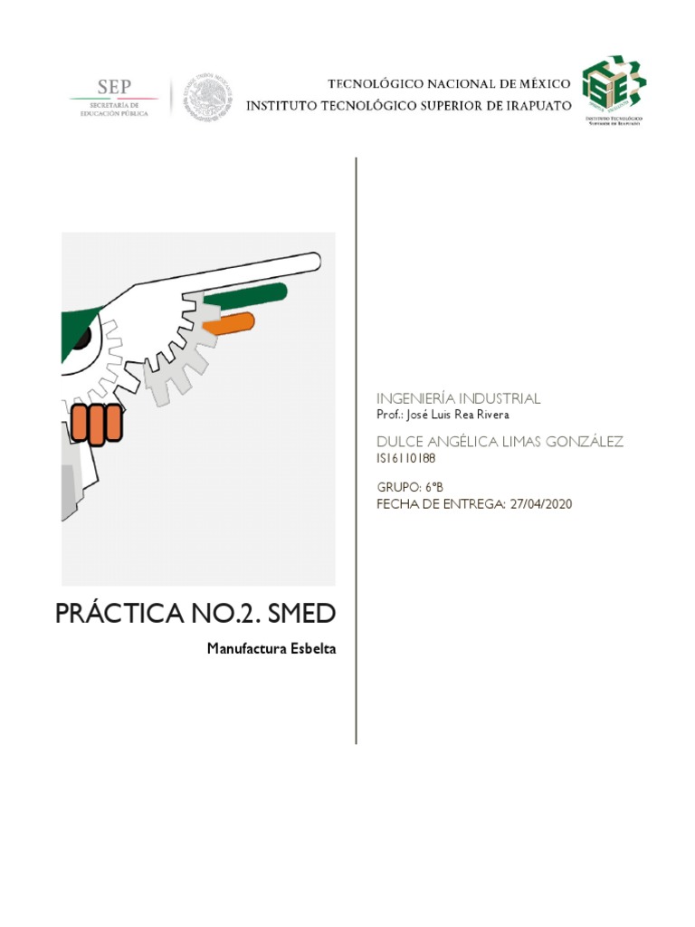 Práctica SMED | PDF | Formula Uno | Robot