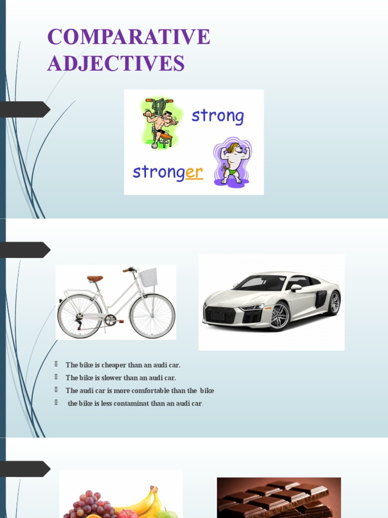 Comparatives Adjectives - Homework | PDF