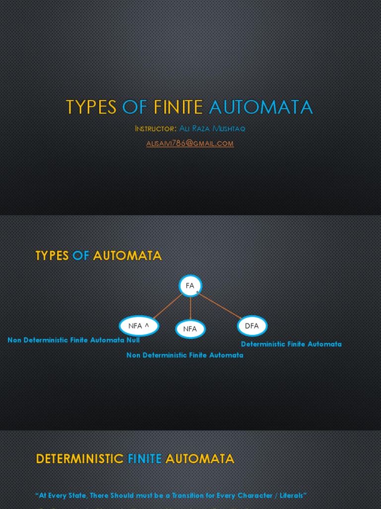 Automata Slides | PDF | Computational Science | Computer Engineering