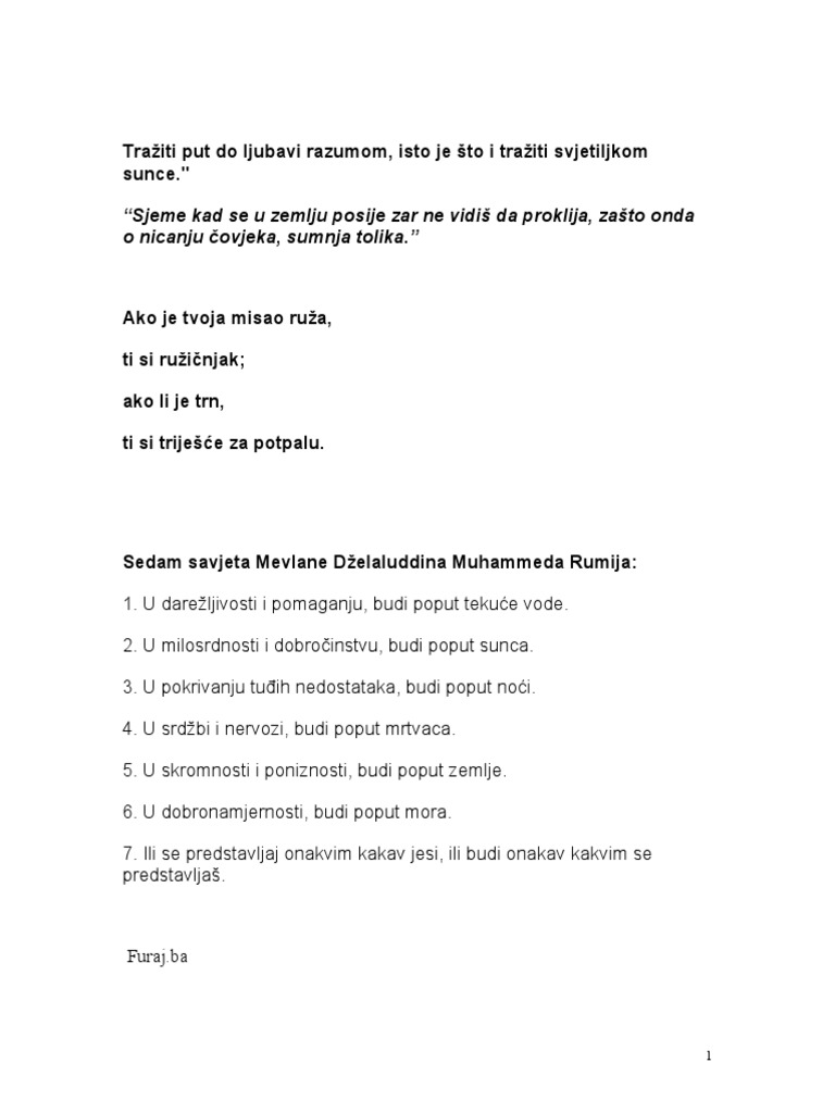 40 Pravila Ljubavi Elif Shafak | PDF