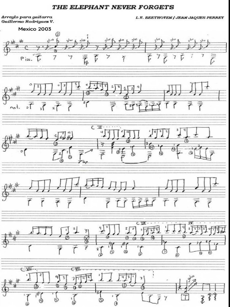 The Elephant Never Forgets | PDF