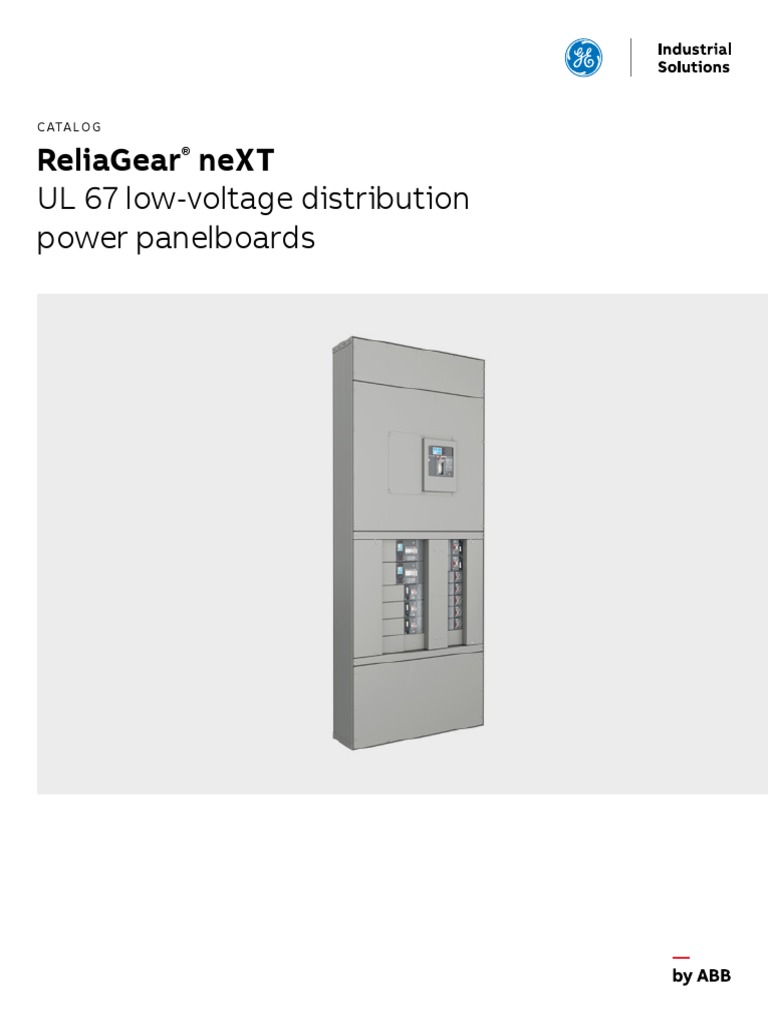 1SQC900001C0201 - ReliaGear neXT CT - DGT | PDF | Power Engineering ...