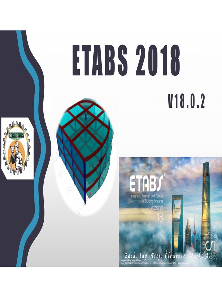 Introducción a ETABS 2018 | PDF | Science | Ciencia y Tecnología