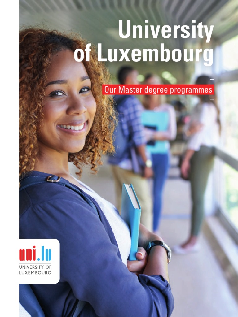 University of Luxembourg: Our Master Degree Programmes | PDF | Master's ...