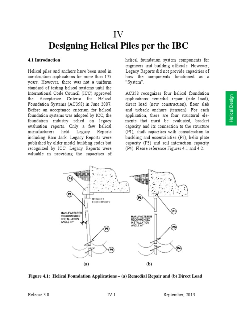 Helical Pile Design for Engineers | PDF | Deep Foundation | Foundation ...