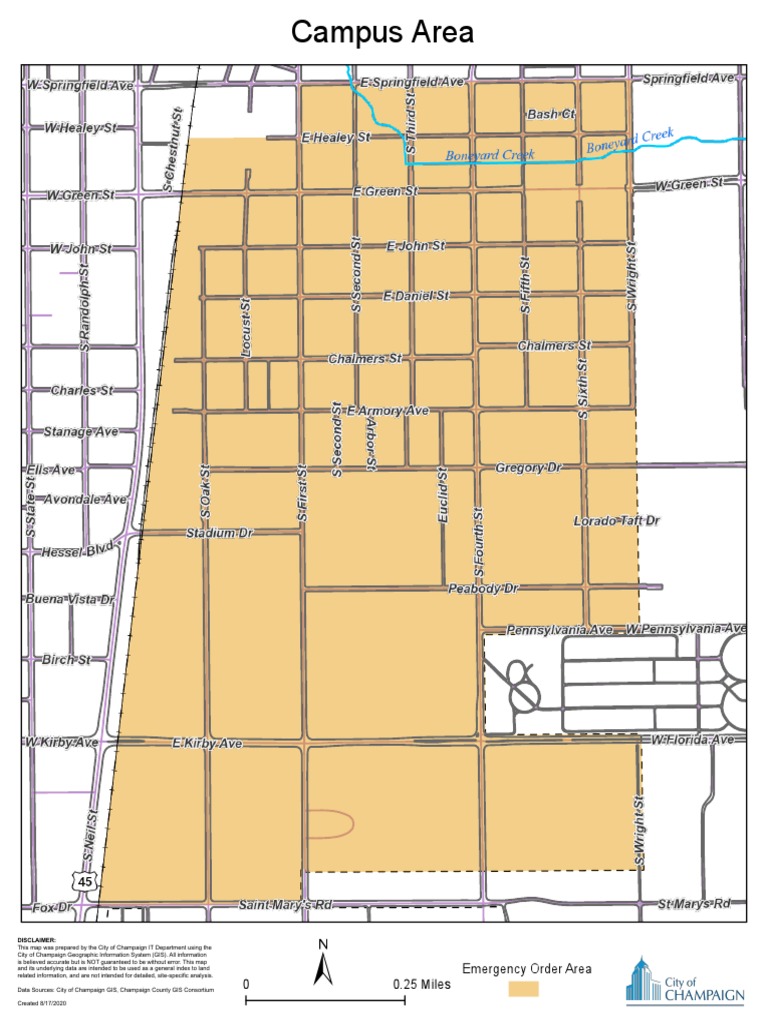 Campus Area Map | PDF