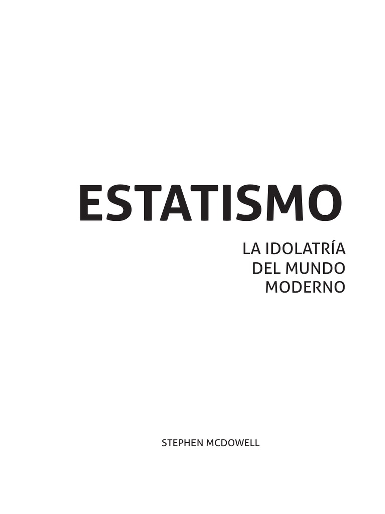 Estatismo 9 | PDF | Estado (política) | Jesús
