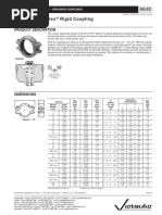 Victaulic Coupling Dimensions & Specs | PDF | Mechanical Engineering