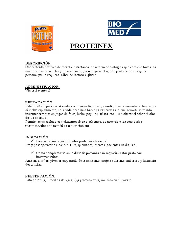 Protein Ex | PDF | Proteínas | Aminoácidos