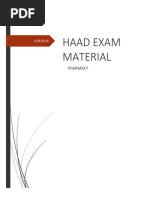 HAAD Antidote List | PDF | Drugs | Pharmacology