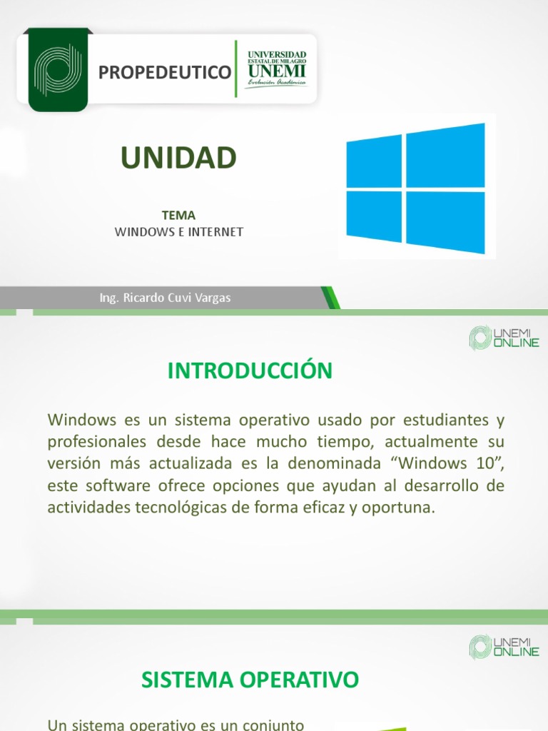 Windows e Internet | PDF | Windows 10 | Internet