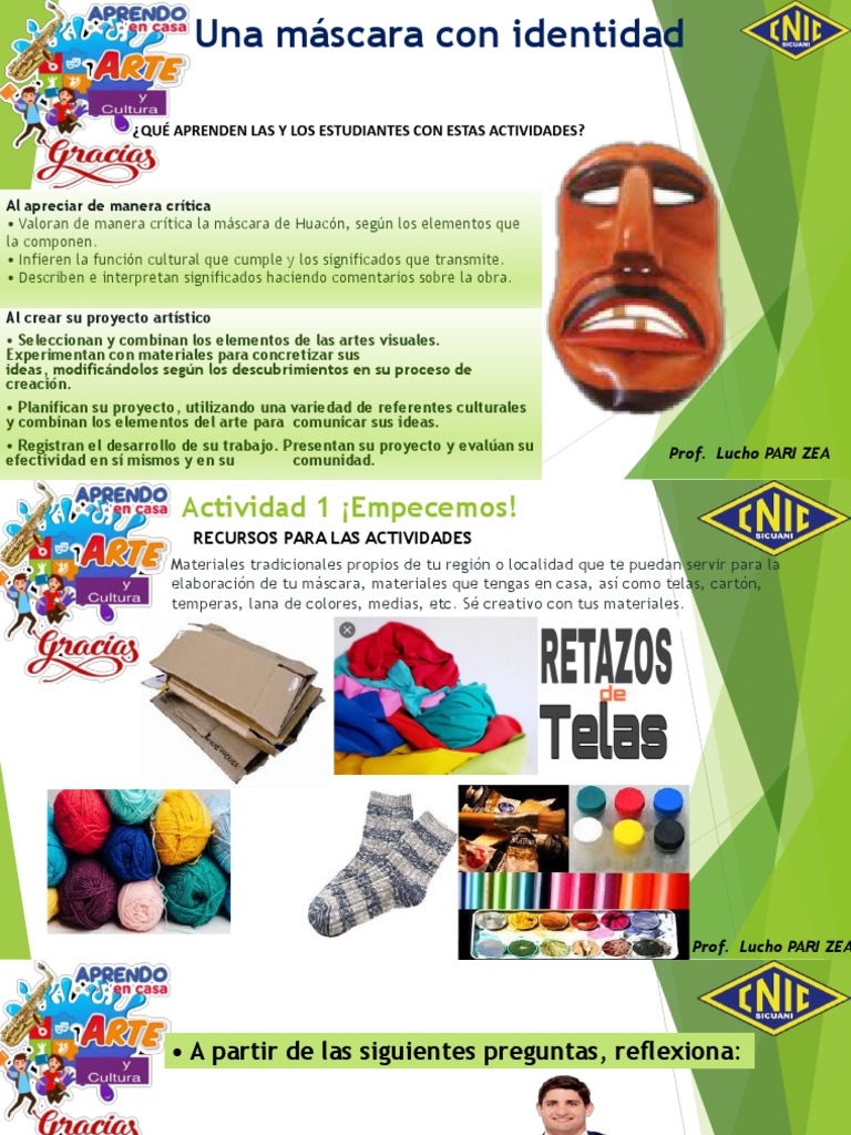 Máscaras y su identidad cultural | PDF | Máscara | Cultura (general)