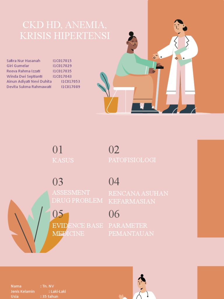 CKD HD, Anemia, Krisis Hipertensi | PDF