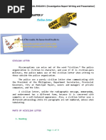 Civilian Letter Format and Guidelines | PDF | Madam | Sir