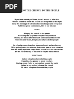 Worship Leader Hand Gestures | PDF