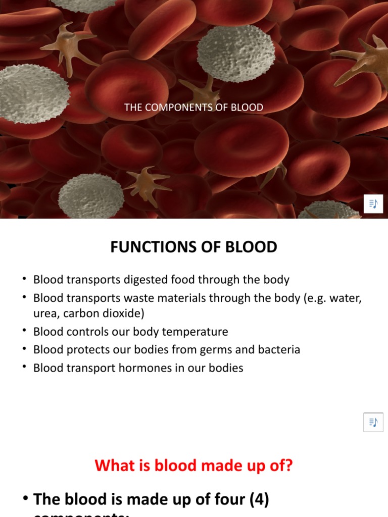 Grade 7 Blood PPT Part 1 | PDF