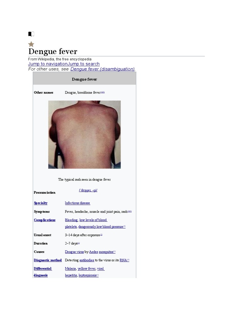 What Is Dengue Fever | PDF | Virus | Biology