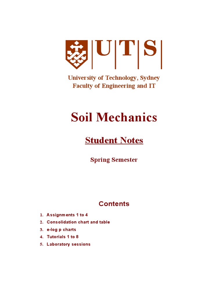 Soil Mechanics Assignments Overview | PDF | Soil Mechanics | Soil