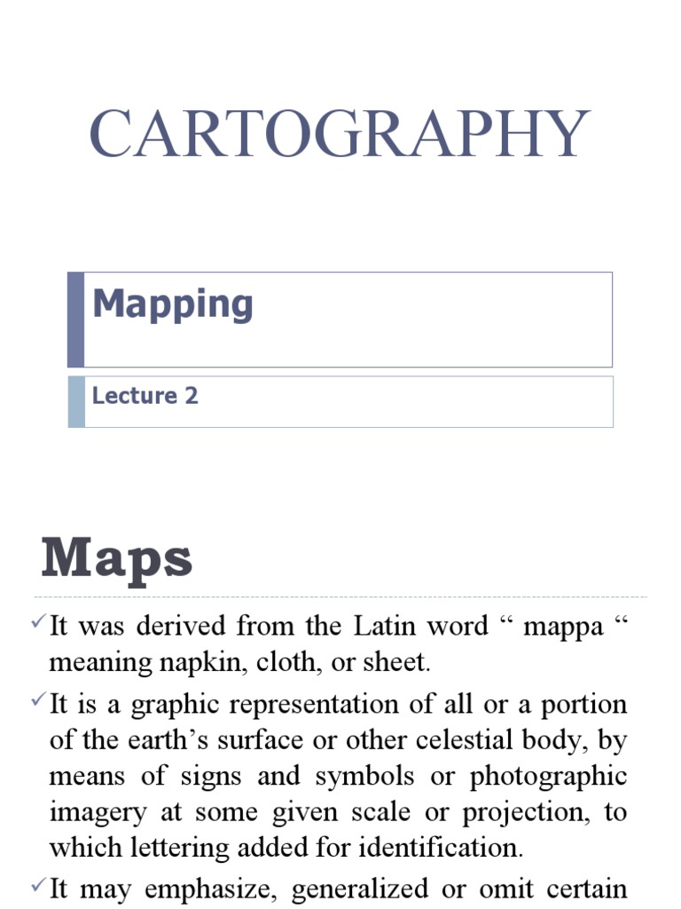 Understanding the Fundamentals of Cartography: A Comprehensive Guide to ...