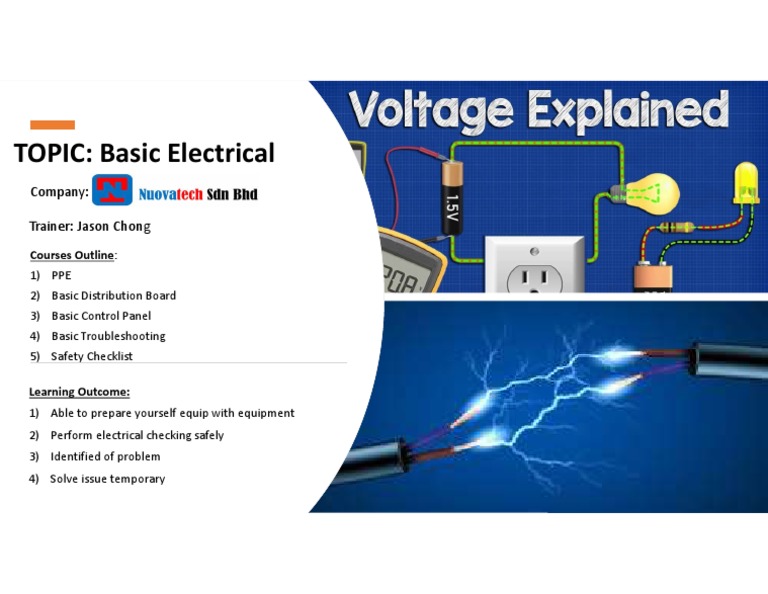 Basic Electrical Broucher | PDF