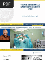 Persiapan Tindakan Pemasangan CDL | PDF