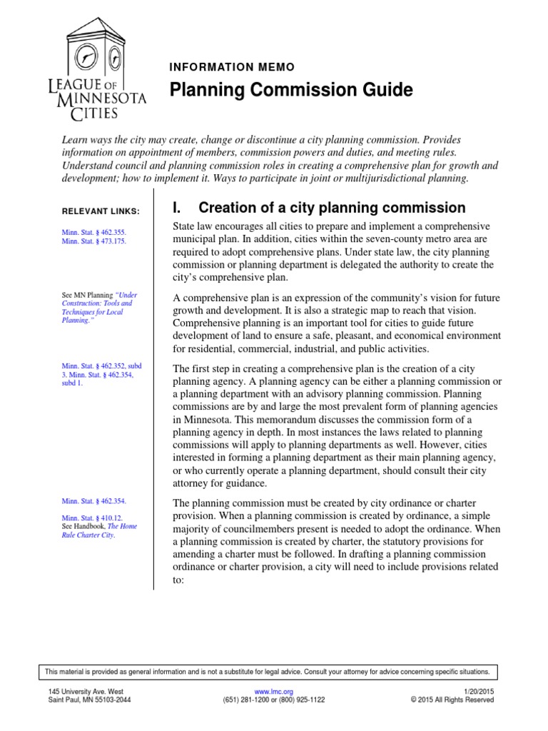 Planning Commission Guide | PDF | Zoning | Constitutional Amendment