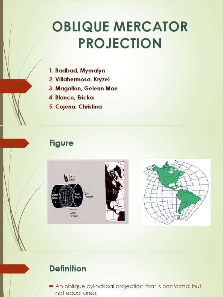 Oblique Mercator Projection Explained | PDF