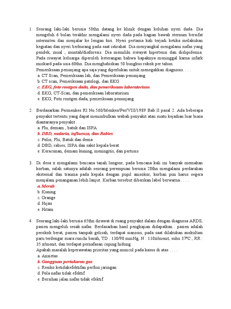 Kumpulan Soal KGD | PDF