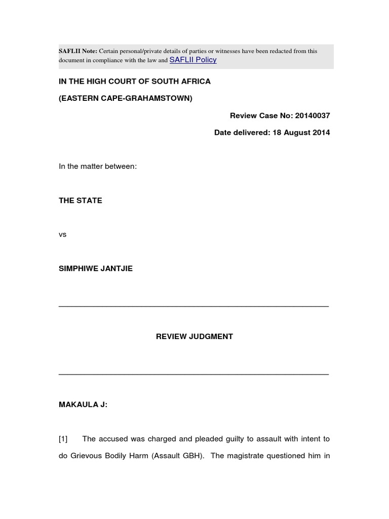 Assault GBH PDF | PDF | Assault | Intention (Criminal Law)