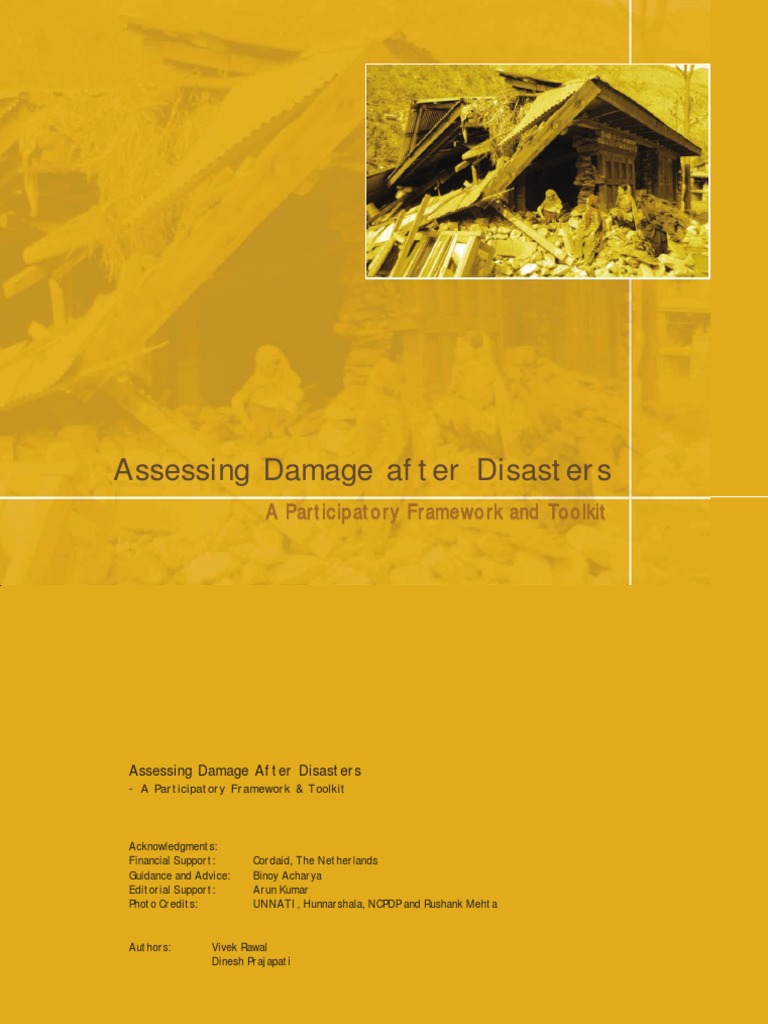 Assessing Damage After Disasters PDF | PDF | Social Exclusion | Community