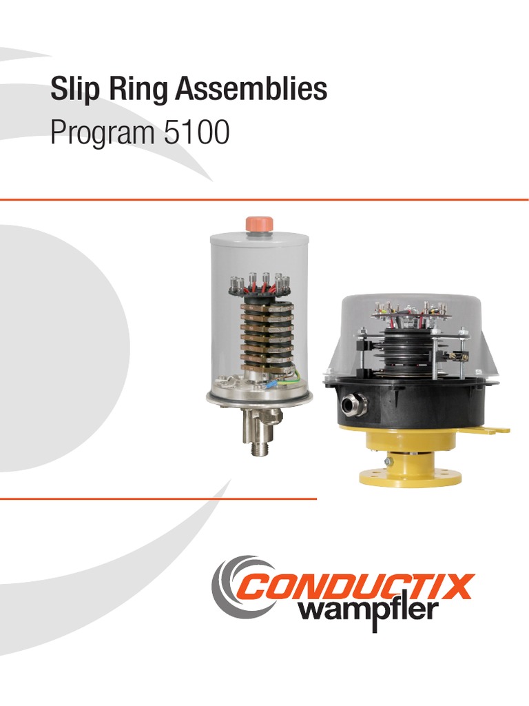 Slip Ring Assemblies Program 5100 | PDF | Data Transmission ...
