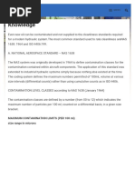 NAS 1638 Particle Count Standards | PDF | Technology & Engineering