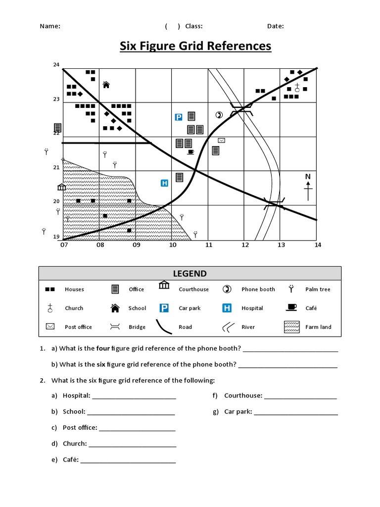 Six Figure Grid References | Download Free PDF | Parking | Road Transport