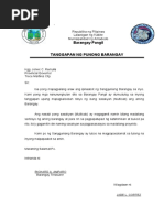 Example of Solicitation Letter Filipino | PDF