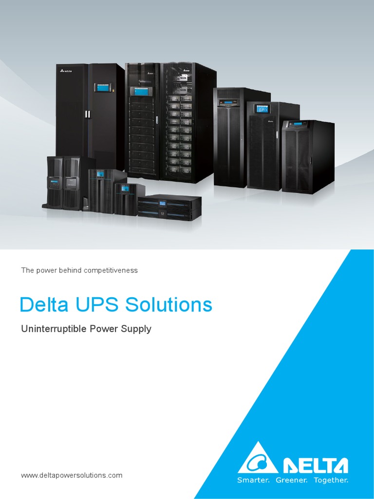 Brochure UPS-Solutions En-Us V2018 | PDF | Data Center | Iso 9000