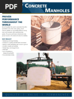 TxDOT Precast Inlets & Manholes Guide | PDF | Copyright | Concrete