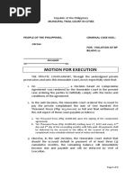 Writ of Execution Sample | PDF
