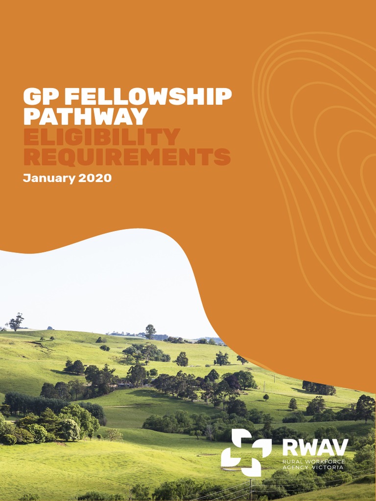 GP Fellowship Pathway: Eligibility Requirements | PDF | Residency ...