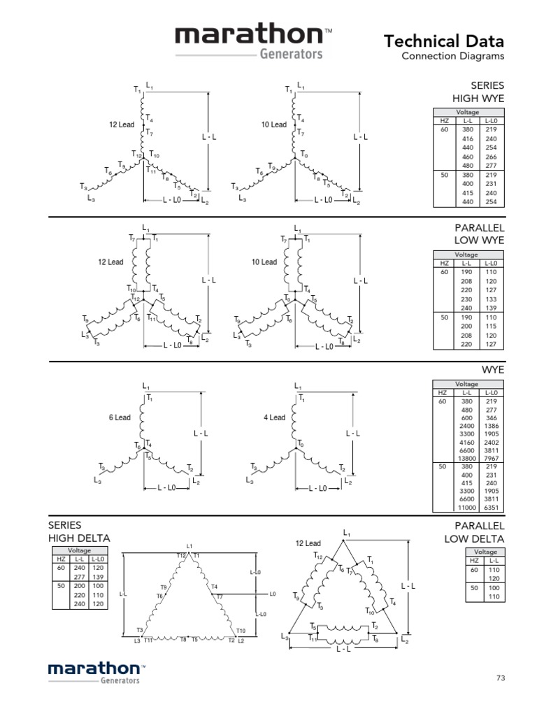 Electrical Connection Diagrams | PDF | Electrical Engineering | Electricity