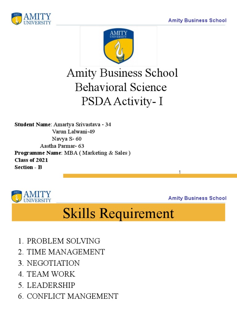BS PSDA Activity 1 - Group13 | Download Free PDF | Psychological ...