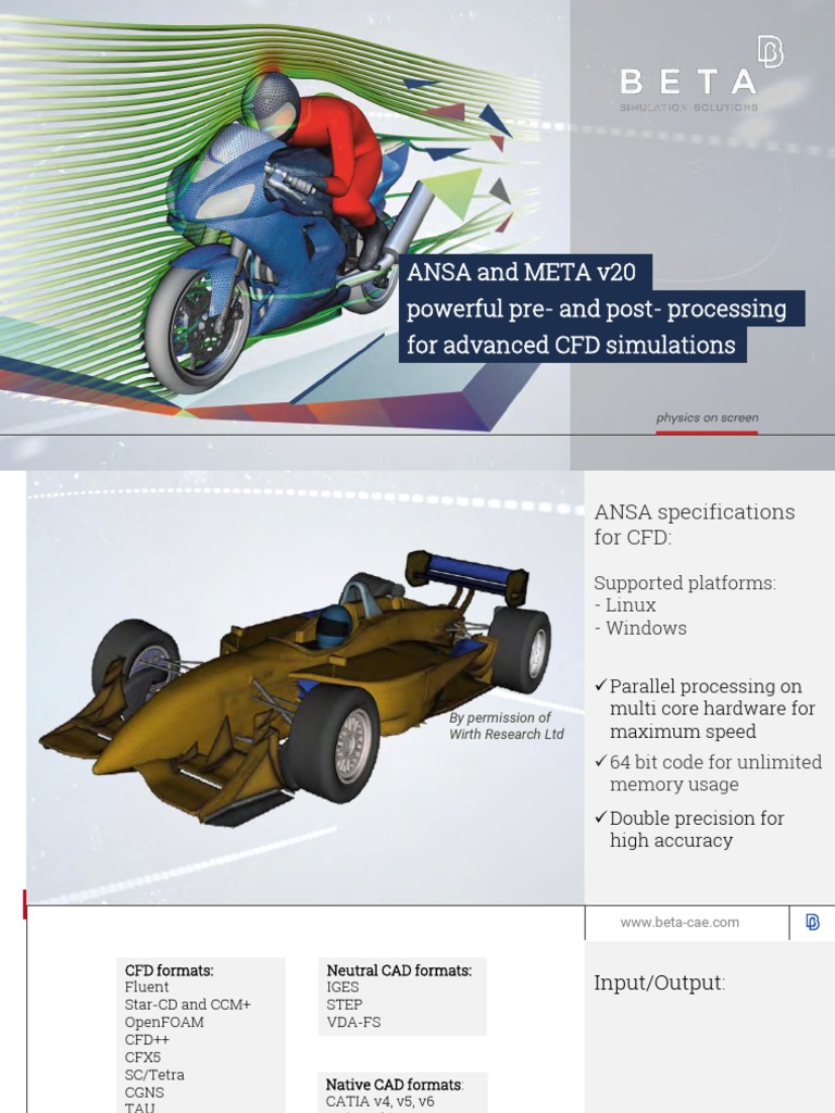 ANSA & META v20 for Advanced CFD | PDF | Scripting Language ...