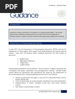 UN Peacekeeping Capability Guidelines | PDF | Instrument Flight Rules ...