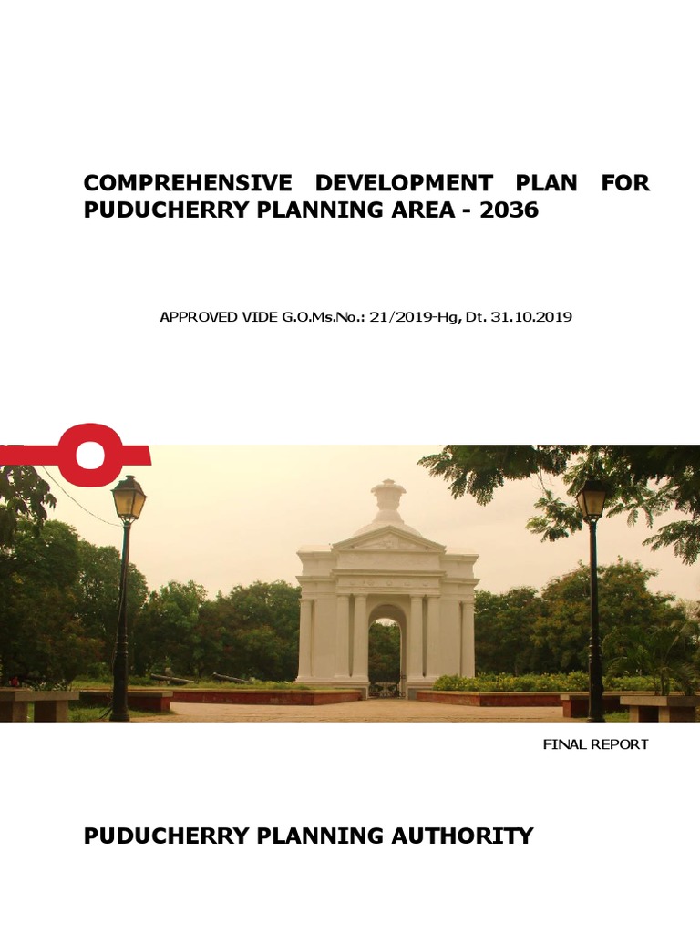 View Report Comprehensive Development Plan Puducherry 2036 PDF | PDF ...